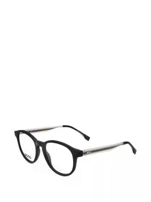 BOSS Pantos-frame Glasses - Black