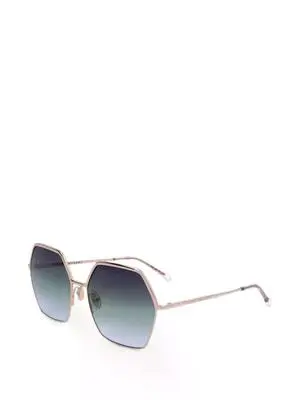 Isabel Marant Geometric-frame Sunglasses - Pink