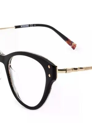 Missoni Cat-eye Glasses - Black