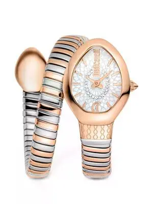 Just Cavalli Snake 22mm Watch - White