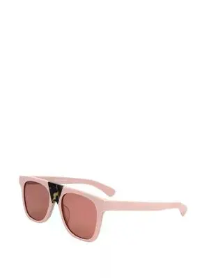 Calvin Klein Tortoiseshell-effect Square-frame Sunglasses