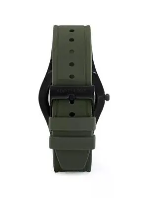 KENNETH COLE Silicone-strap 43.8mm Watch - Green
