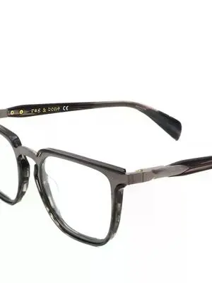 Rag & Bone Square-frame Glasses - Grey