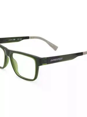 Lacoste Rectangle Frame Eyeglasses - Green