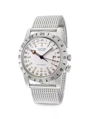 GLYCINE Airman The Chief 40mm Watch - White