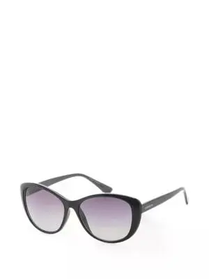 Calvin Klein Cat-eye Frame Sunglasses - Black