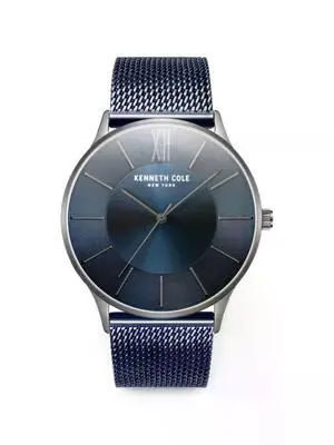 KENNETH COLE Mesh-strap 42mm Watch - Blue