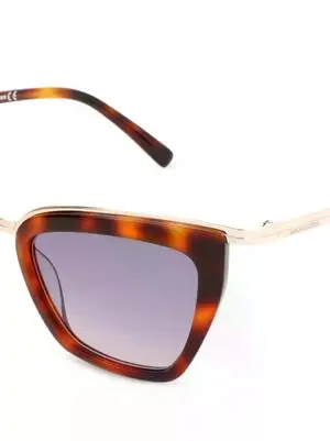 Dsquared2 Tortoiseshell Effect Cat-eye Sunglasses - Brown