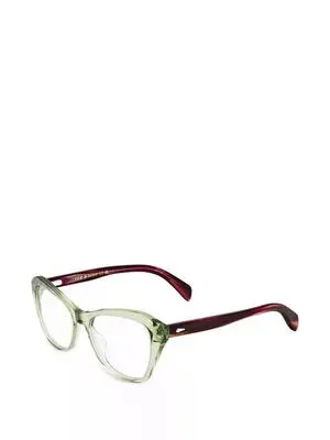 Rag & Bone Cat-eye Frame Glasses - Green