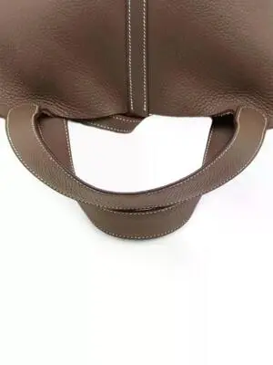 Hermès Clemence Picotin Lock 22 Handbag - Brown