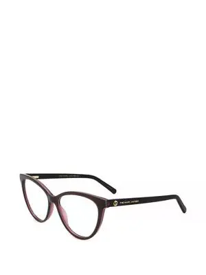 Marc Jacobs Marc Jacobs Eyewear Cat Eye Frame Eyeglasses Purple