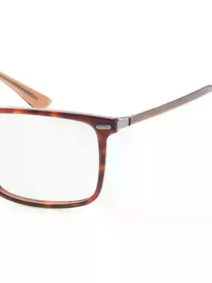 Calvin Klein Rectangle-frame Glasses - Brown