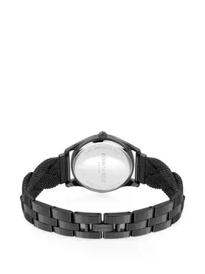 KENNETH COLE Braided-strap 34mm Watch