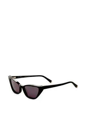 TURA Kate Young Cat-eye Sunglasses - Black