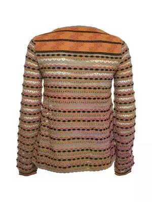 Missoni Striped Intarsia Knit Sweater