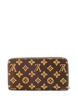 LOUIS VUITTON Zippy Wallet Monogram Origine Canvas Small Wallets - Brown