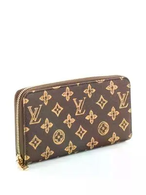 LOUIS VUITTON Zippy Wallet Monogram Origine Canvas Small Wallets - Brown