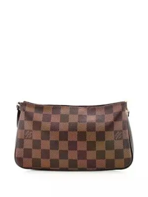 LOUIS VUITTON Navona Pochette Accessoires Damier Clutch Bag - Brown