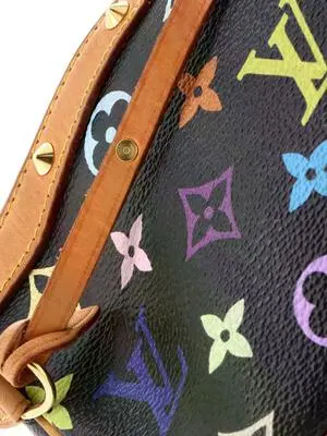 LOUIS VUITTON Pochette Accessoires Monogram Multicolor Clutch Bag
