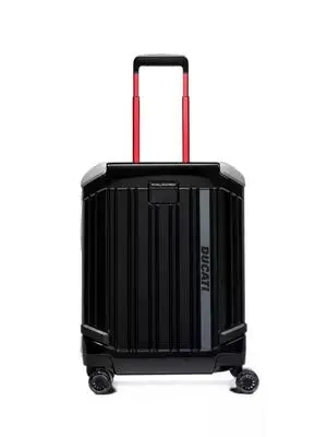 PIQUADRO X Ducati Ridged Suitcase