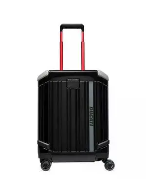 PIQUADRO X Ducati Ridged Suitcase