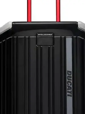 PIQUADRO X Ducati Ridged Suitcase