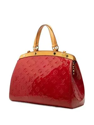 LOUIS VUITTON 2014 Monogram Vernis Brea Mm Satchel