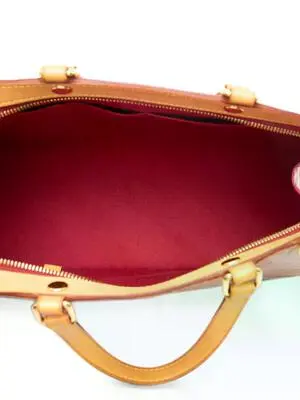 LOUIS VUITTON 2014 Monogram Vernis Brea Mm Satchel