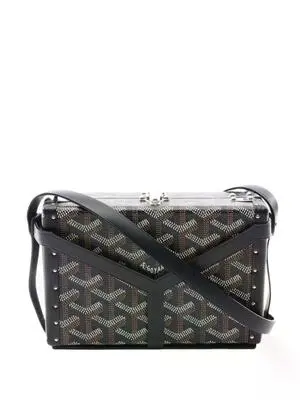Goyard 2010-2026 Goyardine Minaudiere Trunk Bag Crossbody Bag - Black