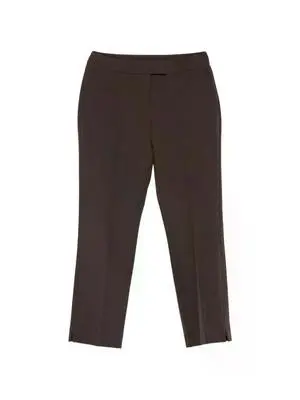 Imperial Pressed Crease Side Slit Trousers