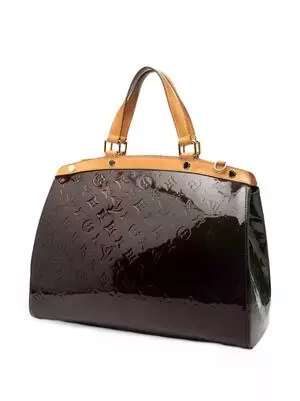LOUIS VUITTON 2011 Monogram Vernis Brea Gm Satchel
