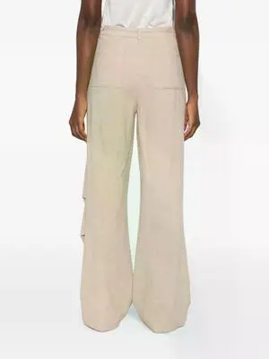 LE SULLY STUDIO Pleated Drawstring-fastening Trousers