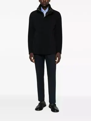 Herno Drawstring-waist Pleated Tailored Trousers