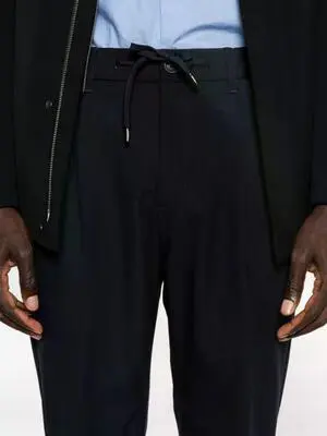 Herno Drawstring-waist Pleated Tailored Trousers
