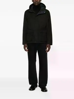 Herno Hooded Jacket With Flap Pockets