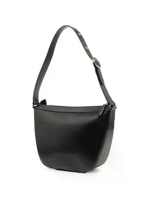 Burberry 2000-2017 House Check Trimmed Leather Shoulder Bag