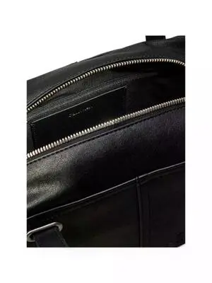 Calvin Klein Logo-embossed Panelled Shoulder Bag