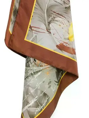 D'ANIELLO Abstract-print Scarf