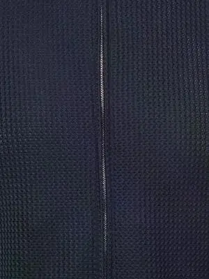 Emporio Armani Textured-knit Zip-up Jacket
