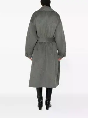 THE FRANKIE SHOP Double-breasted Belted Coat