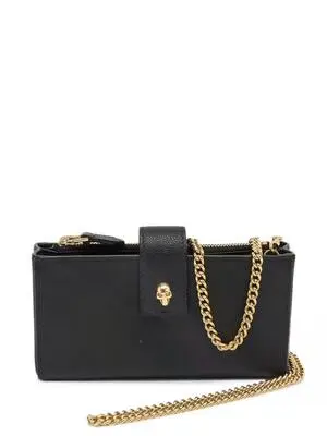 Alexander McQueen Skull Leather Crossbody Bag