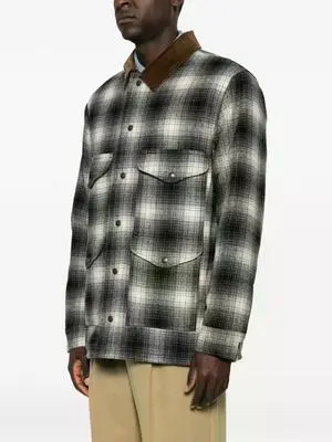 Filson Check-pattern Corduroy-collar Jacket