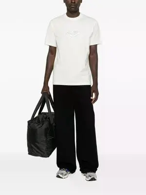 Y3 Logo-print T-shirt - Neutrals