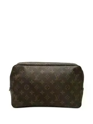 LOUIS VUITTON 1986 Monogram Troussse Toilette 28 Clutch Bag