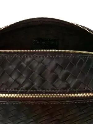 ELLEME Trousse Woven Leather Cross Body Bag