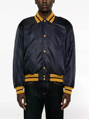 Rhude Striped Trim Bomber Jacket