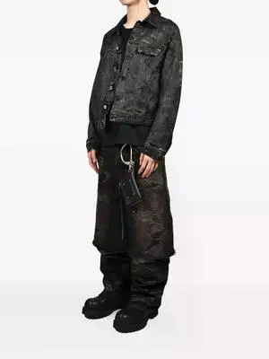 FILTH Distressed Layered Shorts