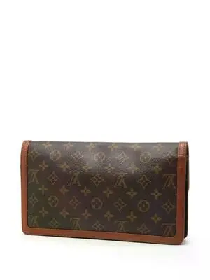 LOUIS VUITTON 1996 Monogram Pochette Dame Gm Clutch Bag