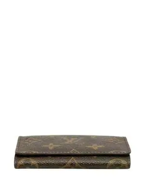 LOUIS VUITTON 2003 Monogram Envelope Business Card Holder