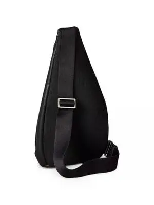 Calvin Klein Mini Pebble Grained-texture Logo-print Shoulder Bag